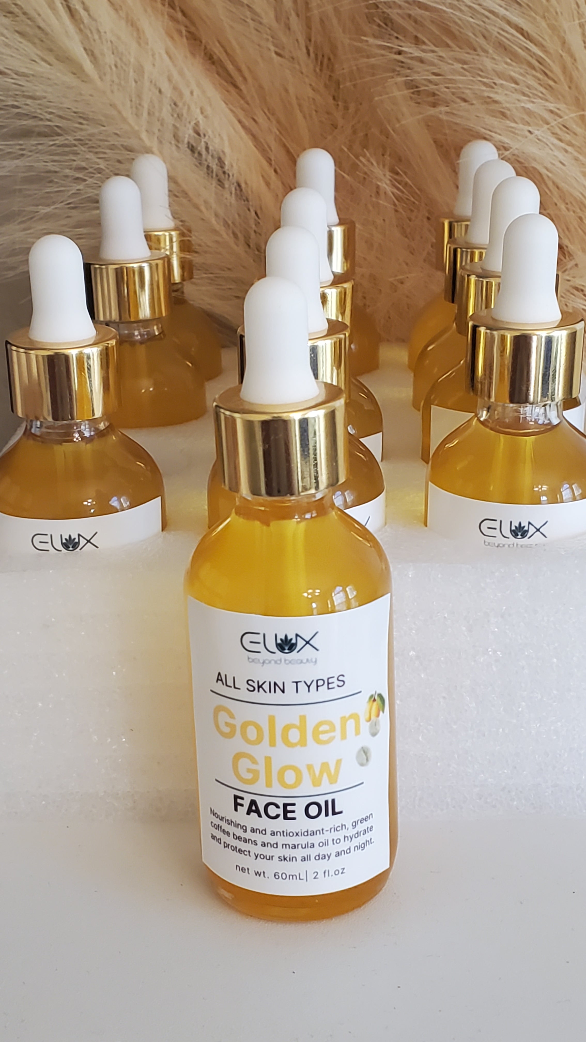 Golden Glow Face Oil – ELux Beyond Beauty